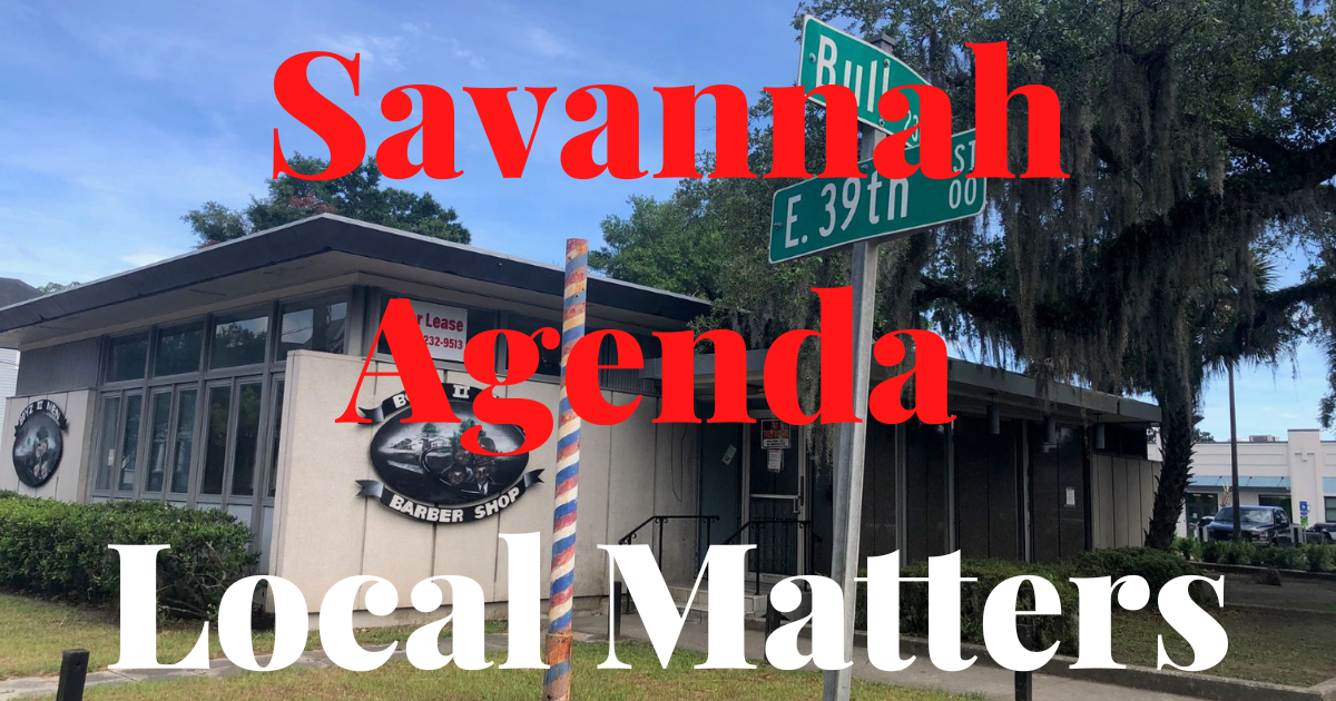 Local Matters: Feb. 5, 2023 – Savannah Agenda
