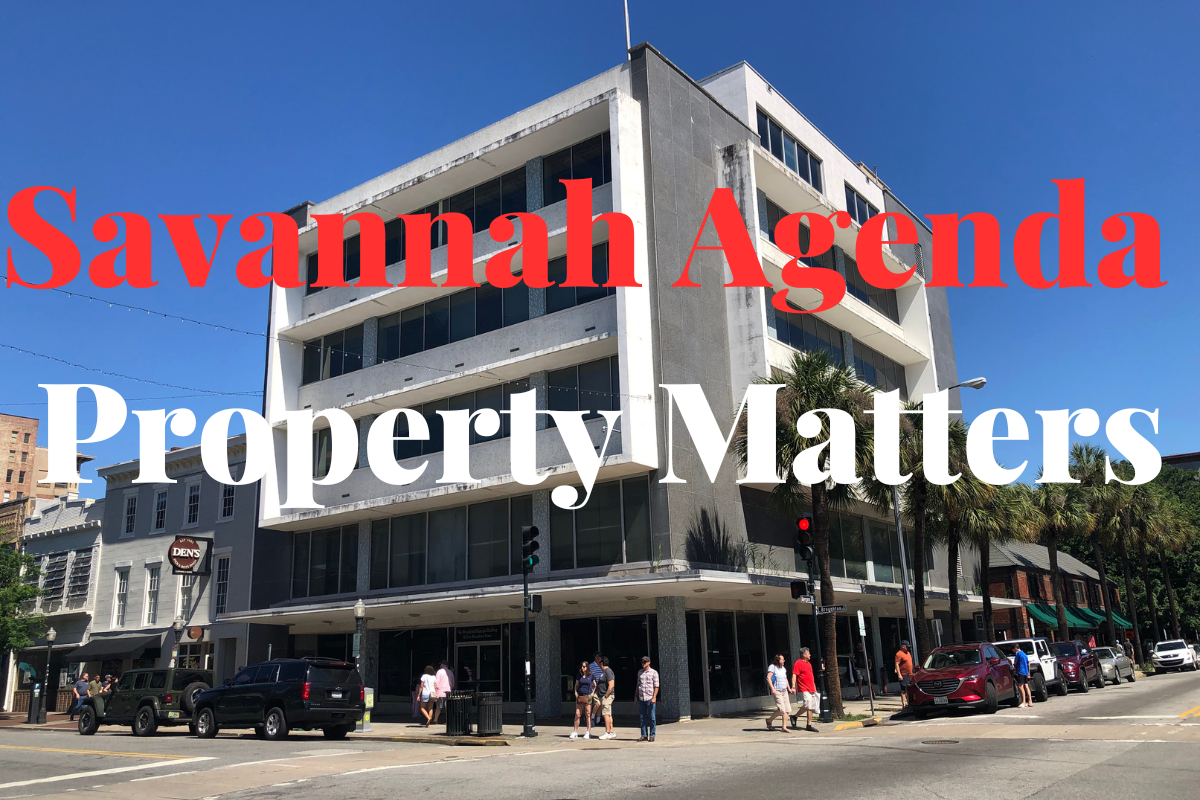 Property Matters – Savannah Agenda