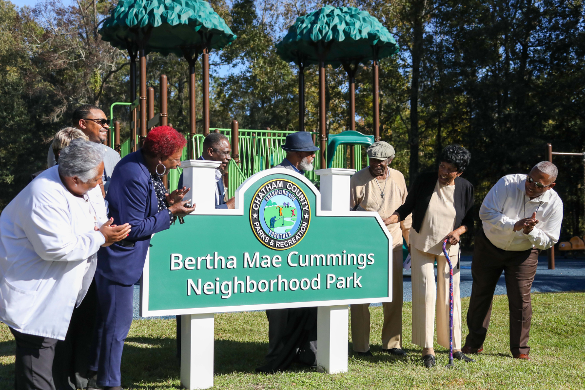 Chatham County Honors Community Leader with Park Renaming – Savannah Agenda